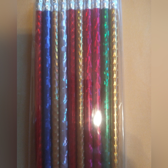 Party Supplies | 31 10 Colorful Metallic Party Pencils | Poshmark